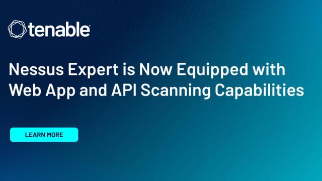 Tenable Unveils Comprehensive Web Application And Api Scanning
